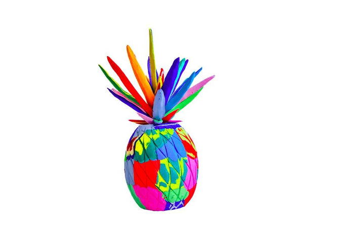 Large Pineapple Flip Flop Sculpture - Ocean Sole – Ocean Sole Kenya